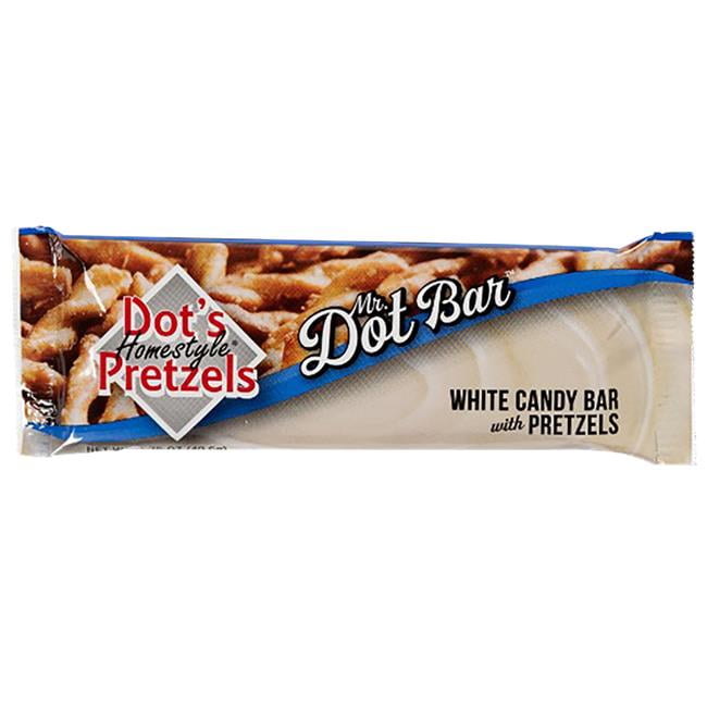 Dots Pretzels 9038519 1.75 oz Mr. Dot Bar White Chocolate Candy Bar ...