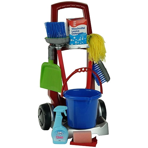 Theo Klein Cleaning Trolley Play Set - Walmart.com - Walmart.com