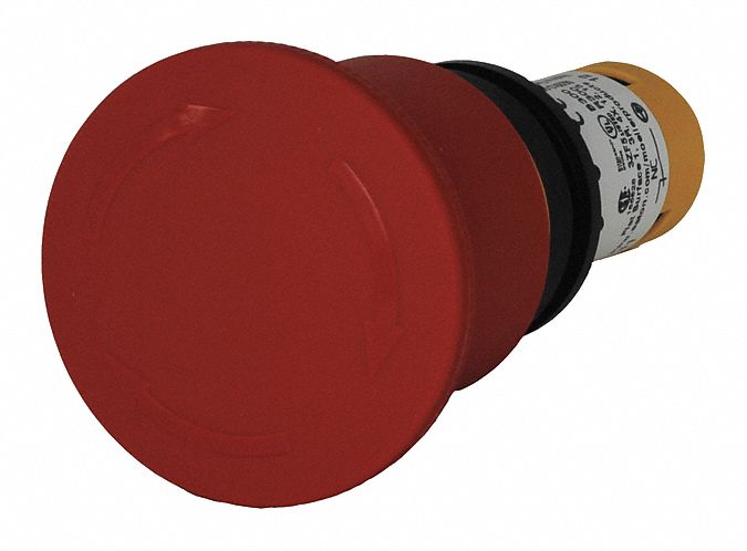 Eaton Emergency Stop Push Button,Red C22-PVT45P-K11 - Walmart.com