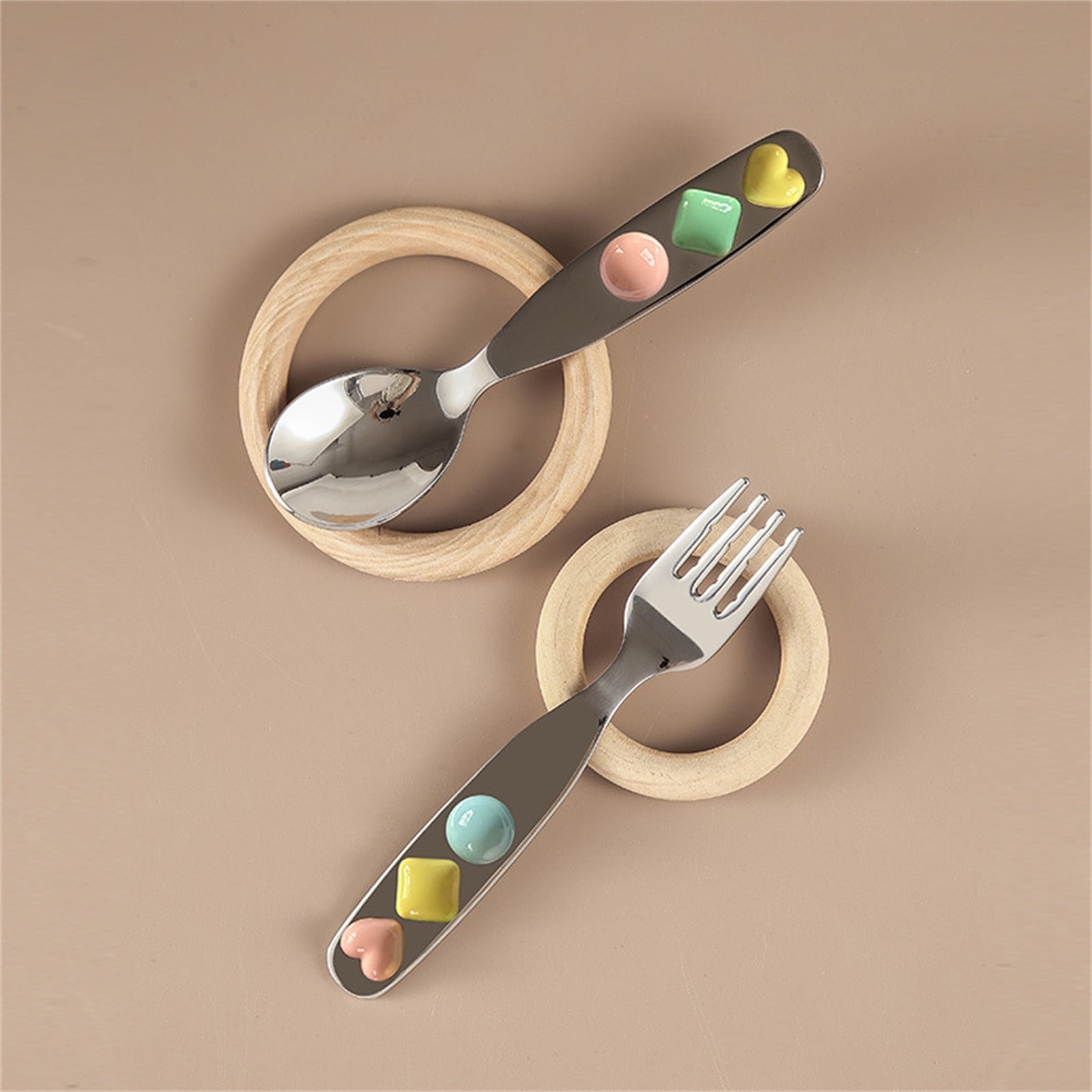 Click here for Amzcrzy Silverware Set 2pcs Toddler Utensils Baby... prices