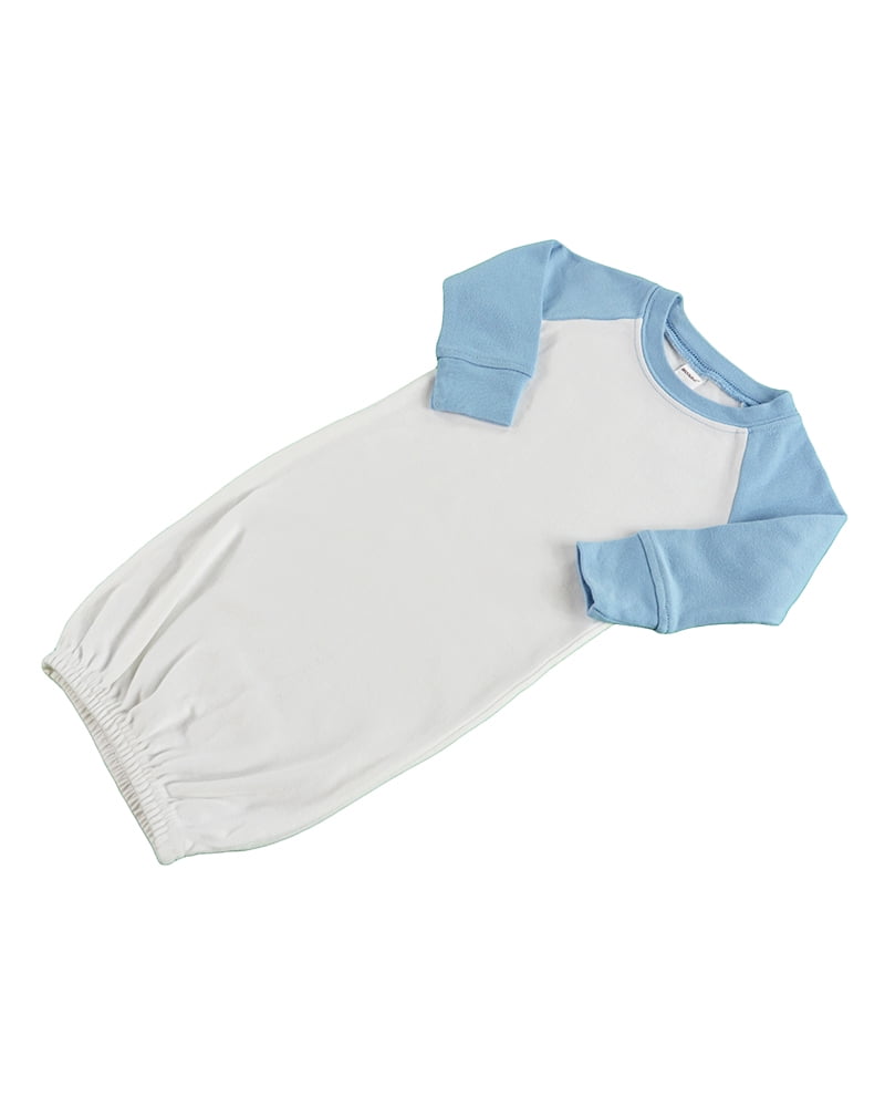 MONAG Long Sleeve Raglan Baby Gown - Walmart.com