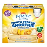 Carnation Breakfast Essentials Fruit & Protein Smoothie Nutritional Drink Shakes, Tropical, 8 fl ...