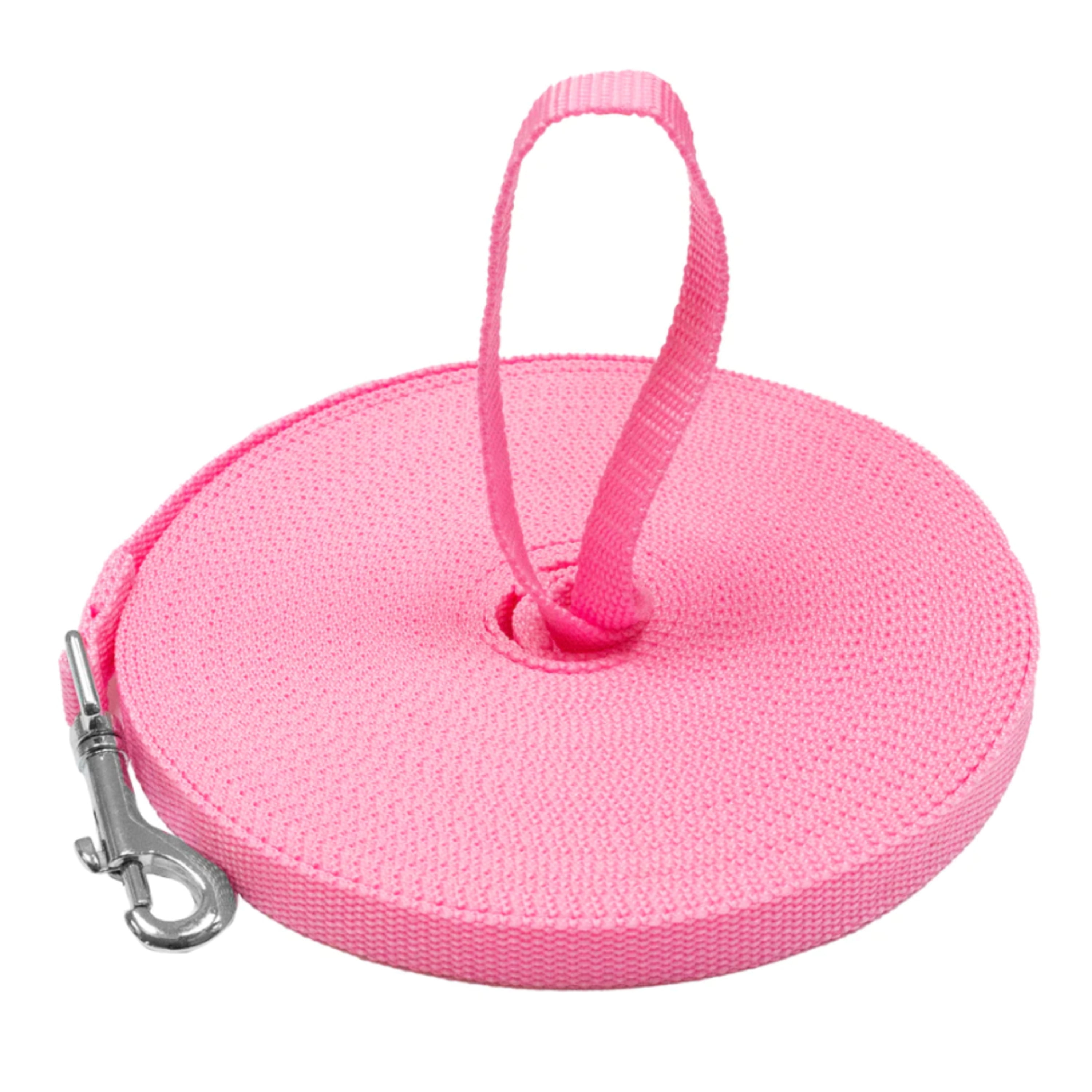 Downtown Pet Supply Long Lead Leash For Dog Training Pink 100 Dog downtown-pet-supply-long-lead-leash-for-dog-training-pink-100-dog