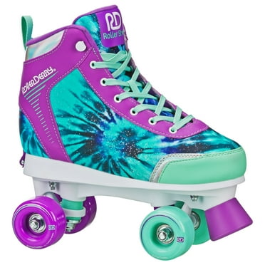 Roller Derby Girls Pixie Holographic Roller Skates with Adjustable ...