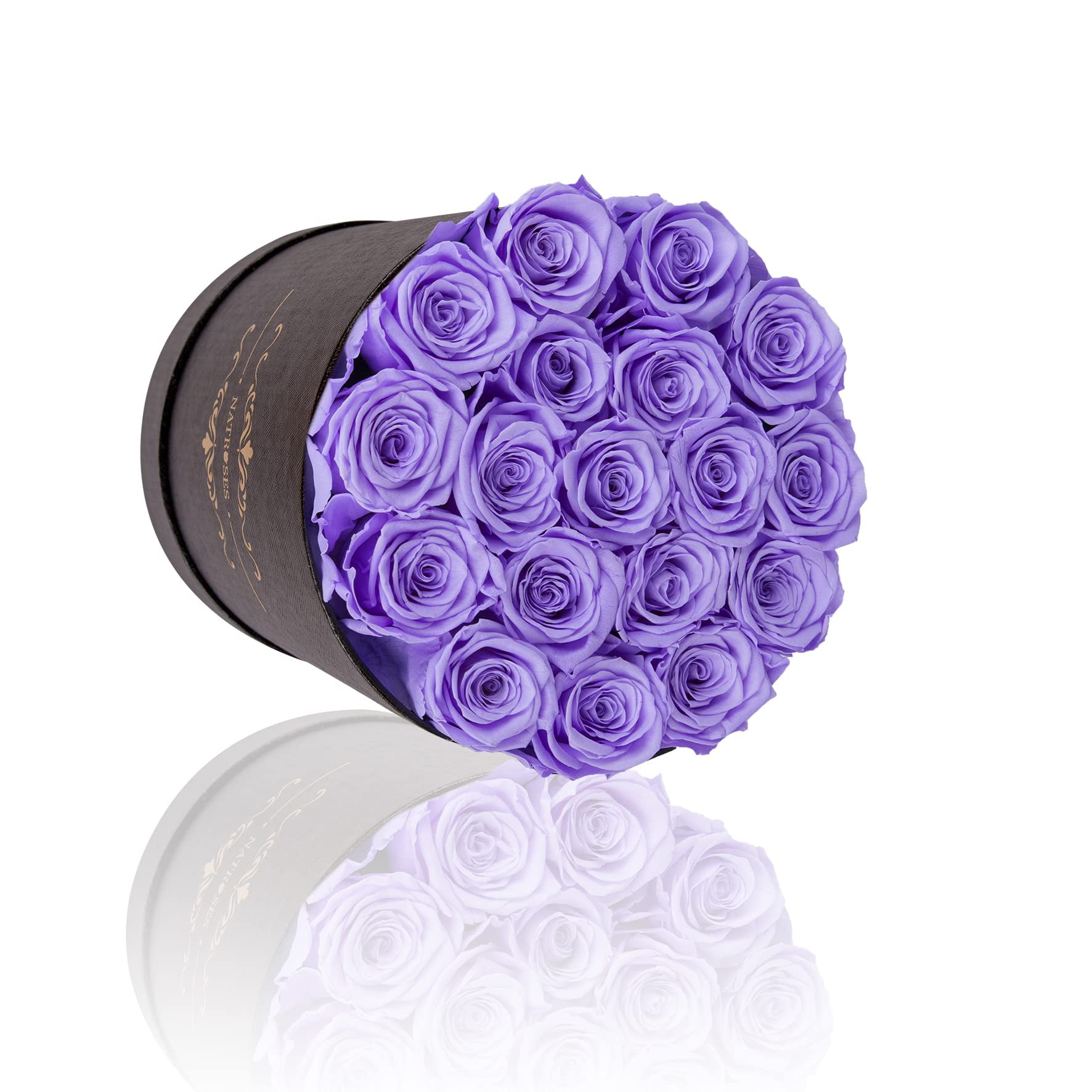 Handmade Preserved Roses in a Box, Long Lasting Roses That Last Up to 3 ...