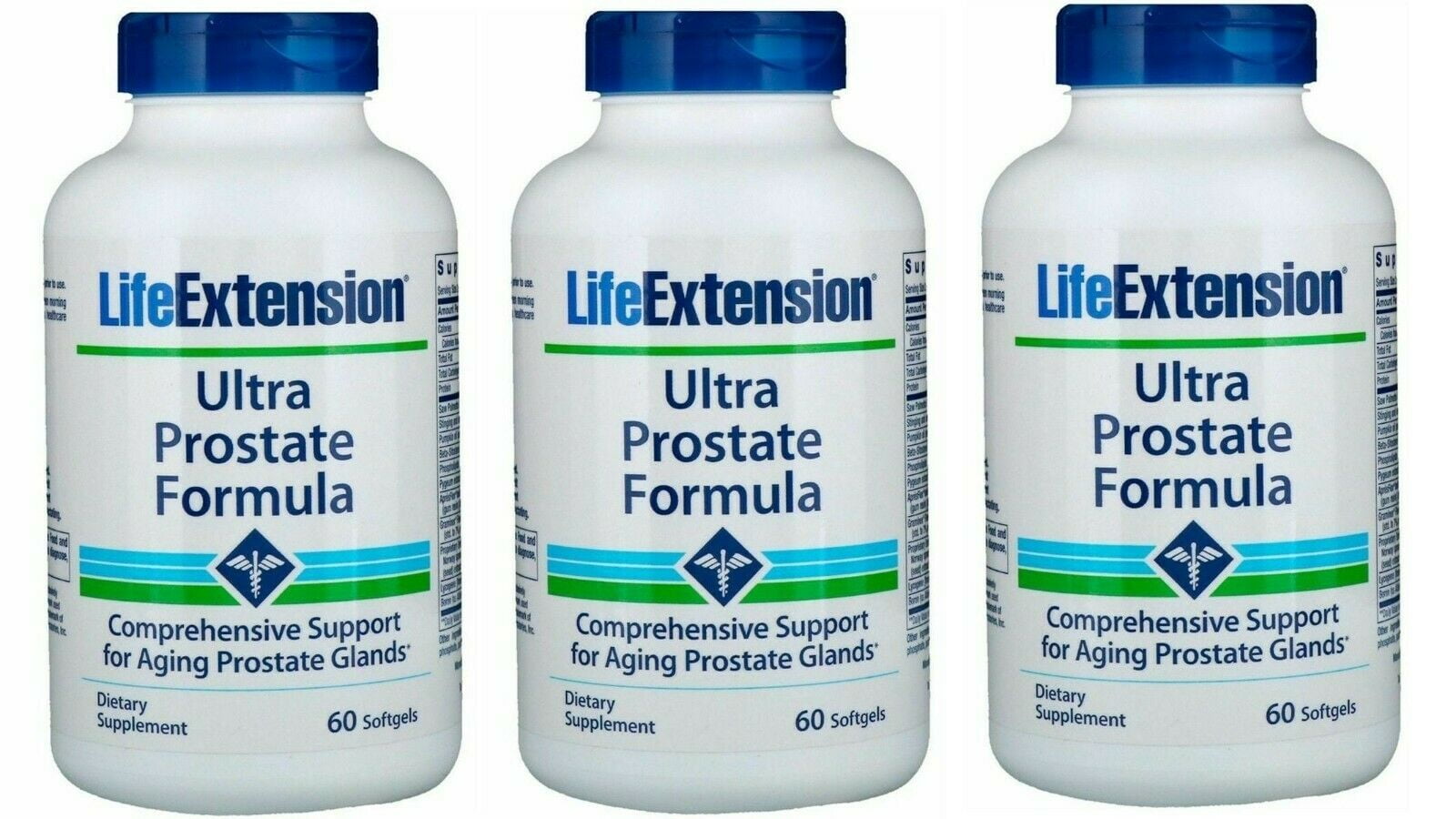 Life Extension - Ultra Prostate Formula, 60 Softgels - 3 Packs ...