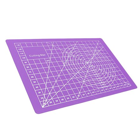 paper craft plate A5 grid mat paper craft mat grid line board A5 grid ...