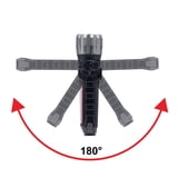 Hyper Tough Portable LED Work Light with Magnetic Base Folding Stand ...