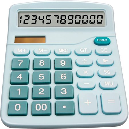 Calculator,Financial Calculator Extra Large LCD Display 12-Digit Big ...