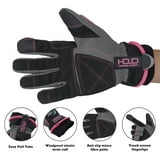 HANDLANDY Women's Insulated Work Gloves, Waterproof, Touch Screen, Winter Ski/Snowboard (L, Pink ...