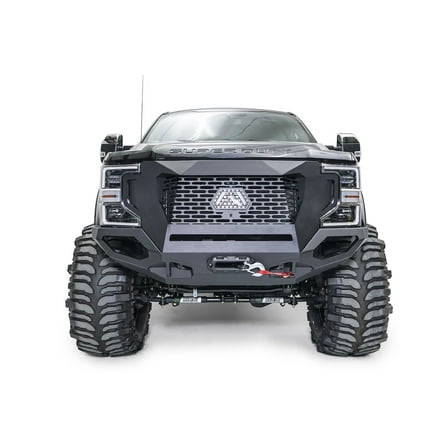 Fab Fours Grumper Front Bumper (Black) - GR4200-1 Fits select: 2020 RAM ...