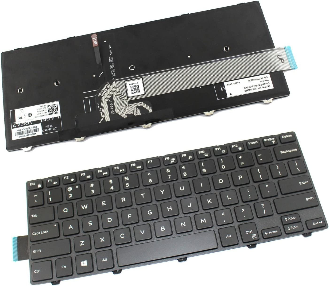 New Laptop Backlit Keyboard Replacement for Dell Inspiron 14-3000 3441 ...