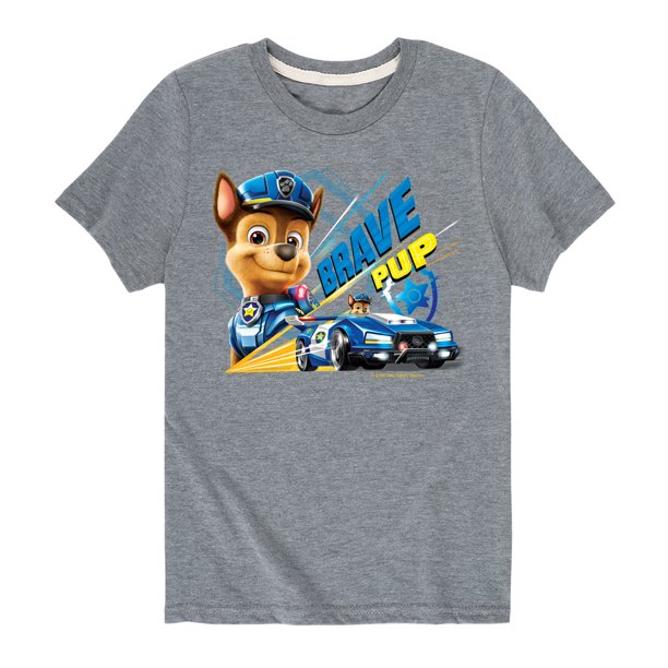 Paw Patrol - Brave Pup - Toddler And Youth Short Sleeve Graphic T-Shirt ...