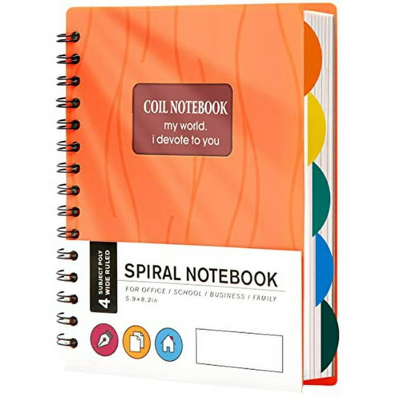 Spiral Notebooks Tabs