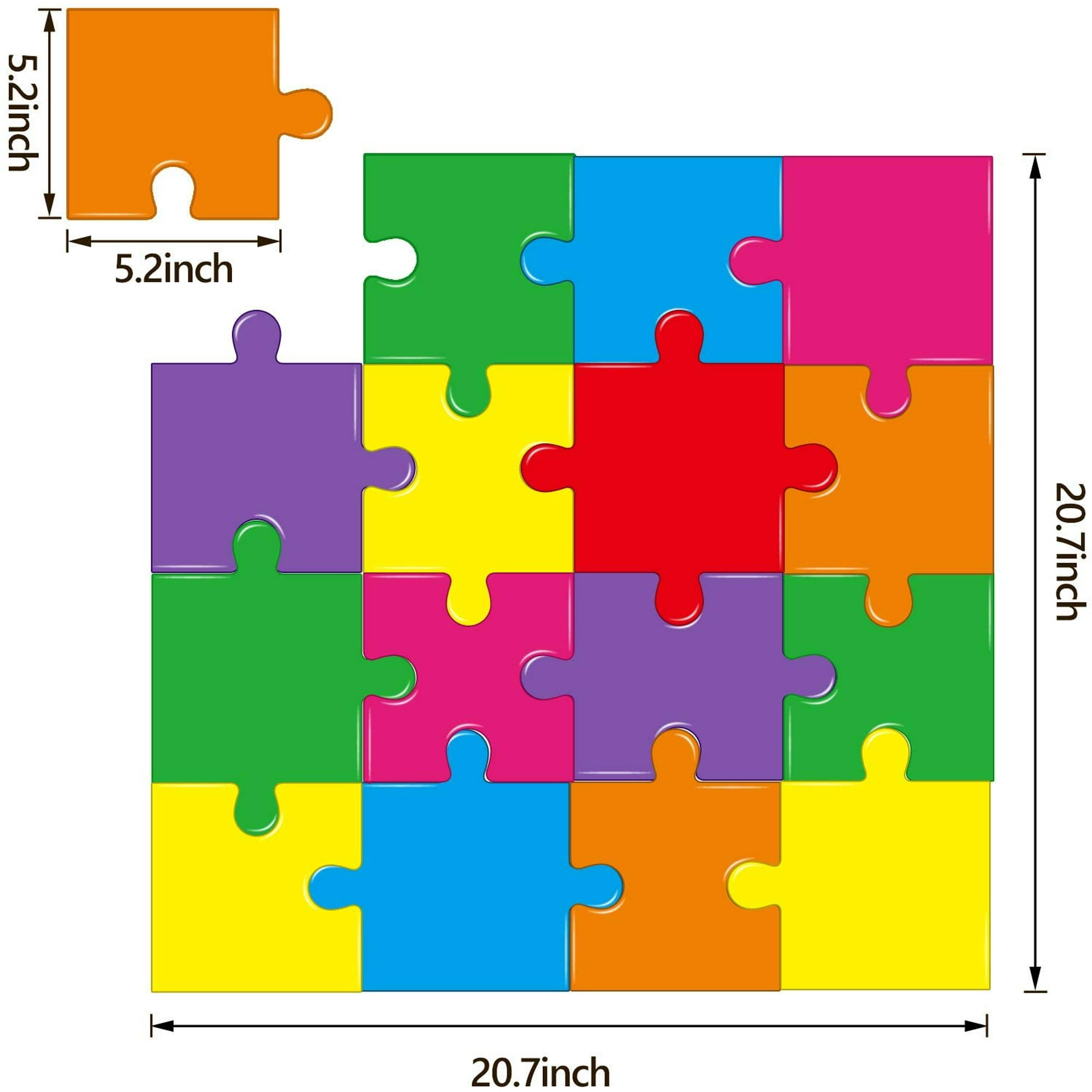 Puzzle Piece Template For Bulletin Board
