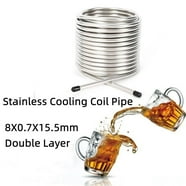 Free Shipping! i Kito Beer Cooling Coil Wort Chiller Stainless Steel ...