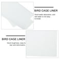 100pcs Bird Cage Mats Disposable Bird Cage Paper Liners Bird Cage ... 100pcs Bird Cage Mats Disposable Bird Cage Paper Liners Bird Cage ...