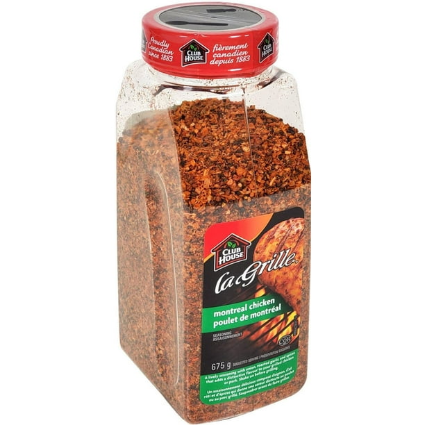 Club House Montreal Chicken Seasoning, 675 Gram Pack of 12 - Walmart.ca