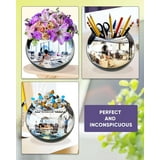 Skywin Desk Mirror Office Cubicle Accessories - 8" Small Mirror for ...