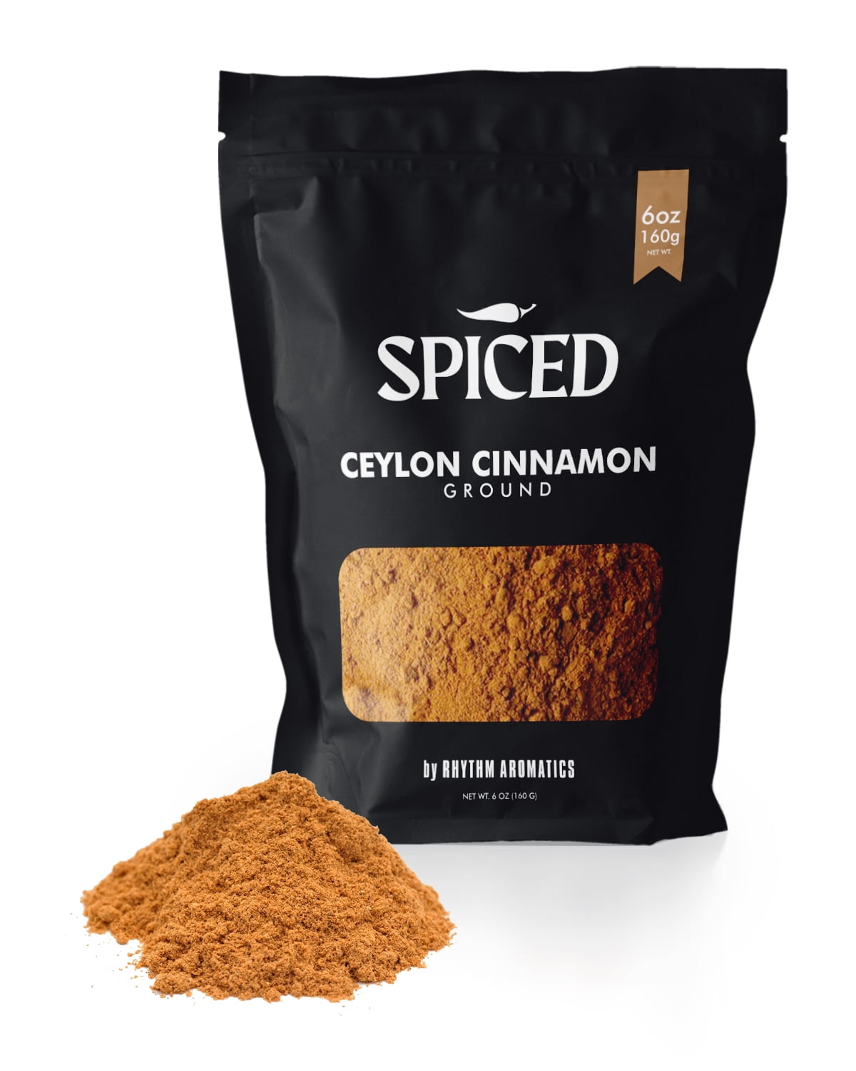 SPICED Ceylon Cinnamon Powder, 6 Oz of Ground Ceylon Cinnamon for ...