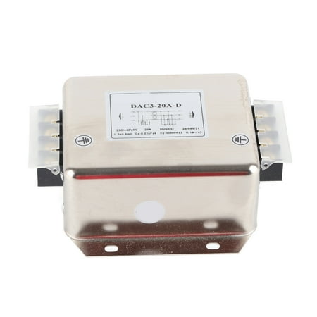 Power Line Filter,3 Phase Terminal Filter EMI Filter Phase Filter Sleek ...