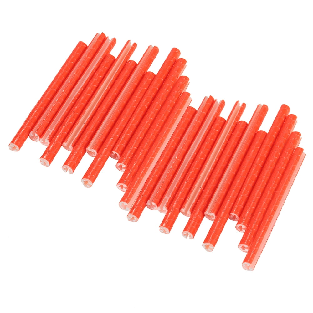 24PCS Bicycle Bike Wheel Spokes Reflective Sticks Tube Safe Cycling ...