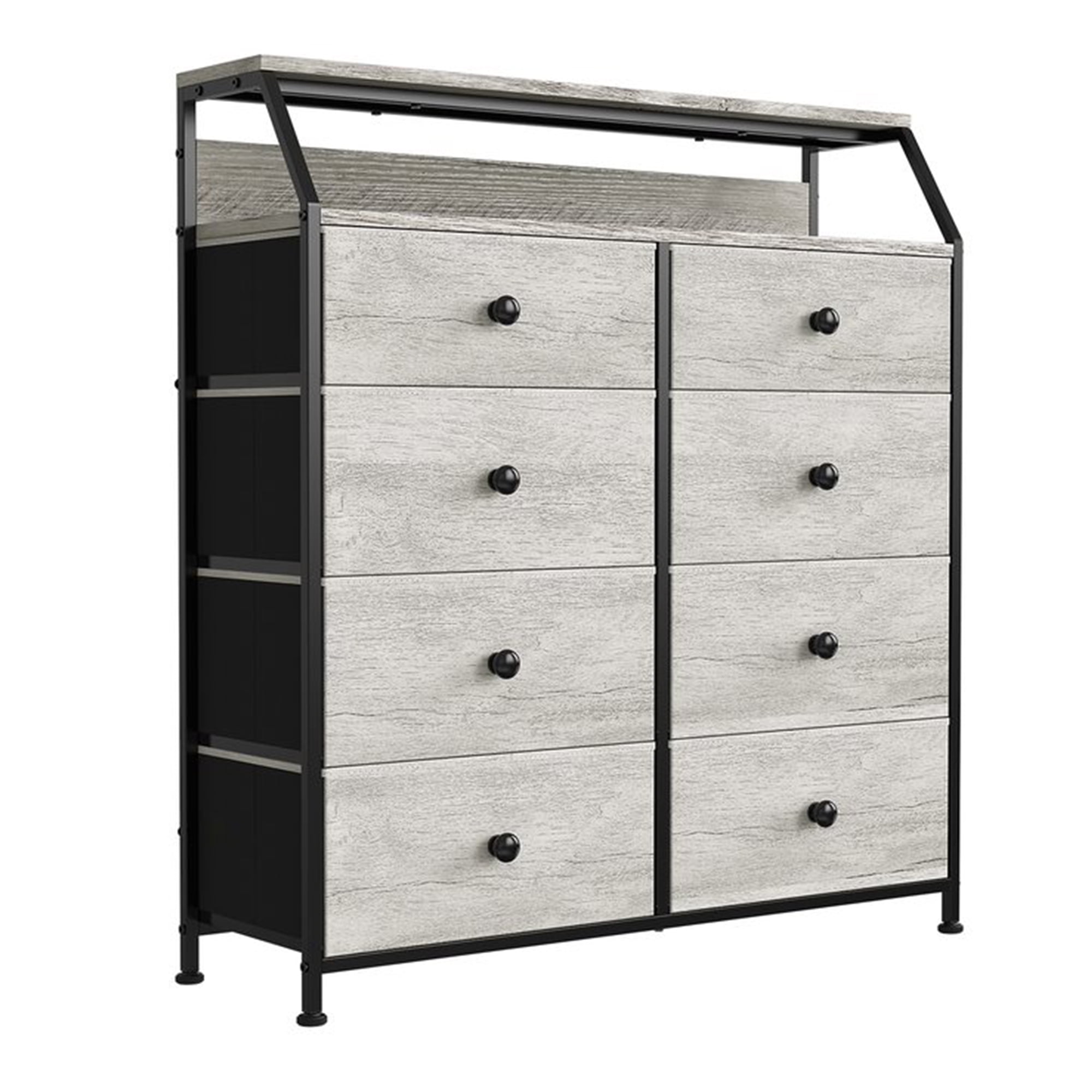 Click here for Reahome 8 Drawer Wood Top Storage Dresser W/ 2 Dra... prices
