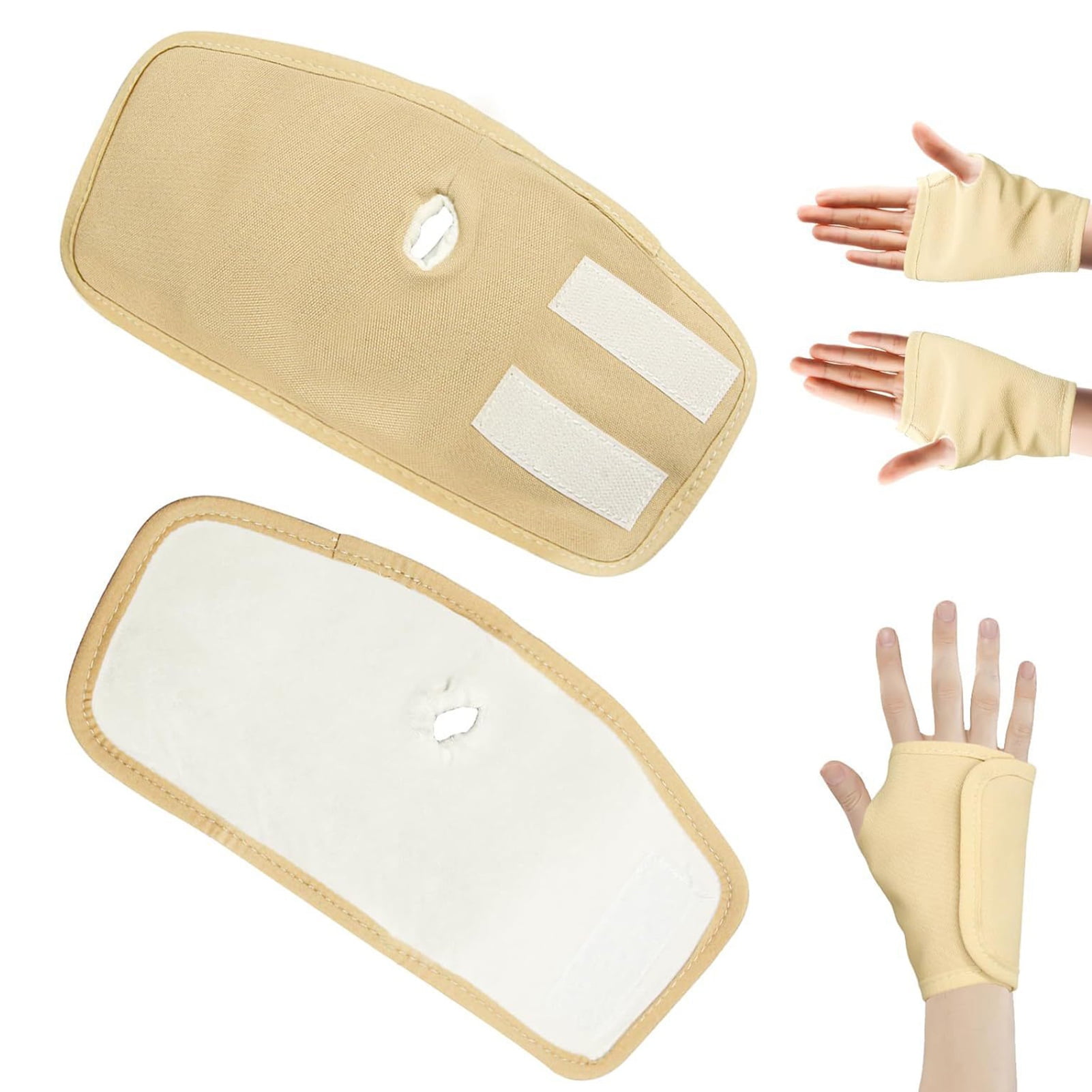 Click here for Musbetu 1/2pcs Castor Oil Hand Wrap Soft Compressi... prices