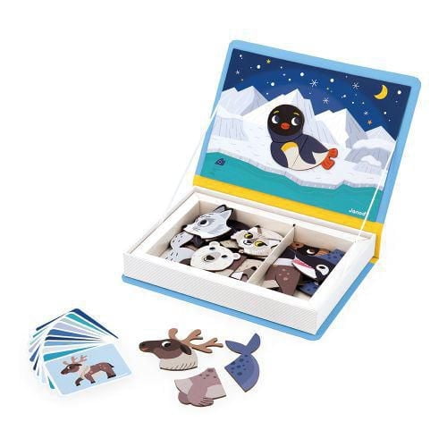 Click here for Janod - Magnétibook Polar Animals - Magnetic Educa... prices