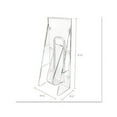 deflecto Stand Tall Literature Holder, 4 9/16w x 3 1/4d x 11 7/8h ...