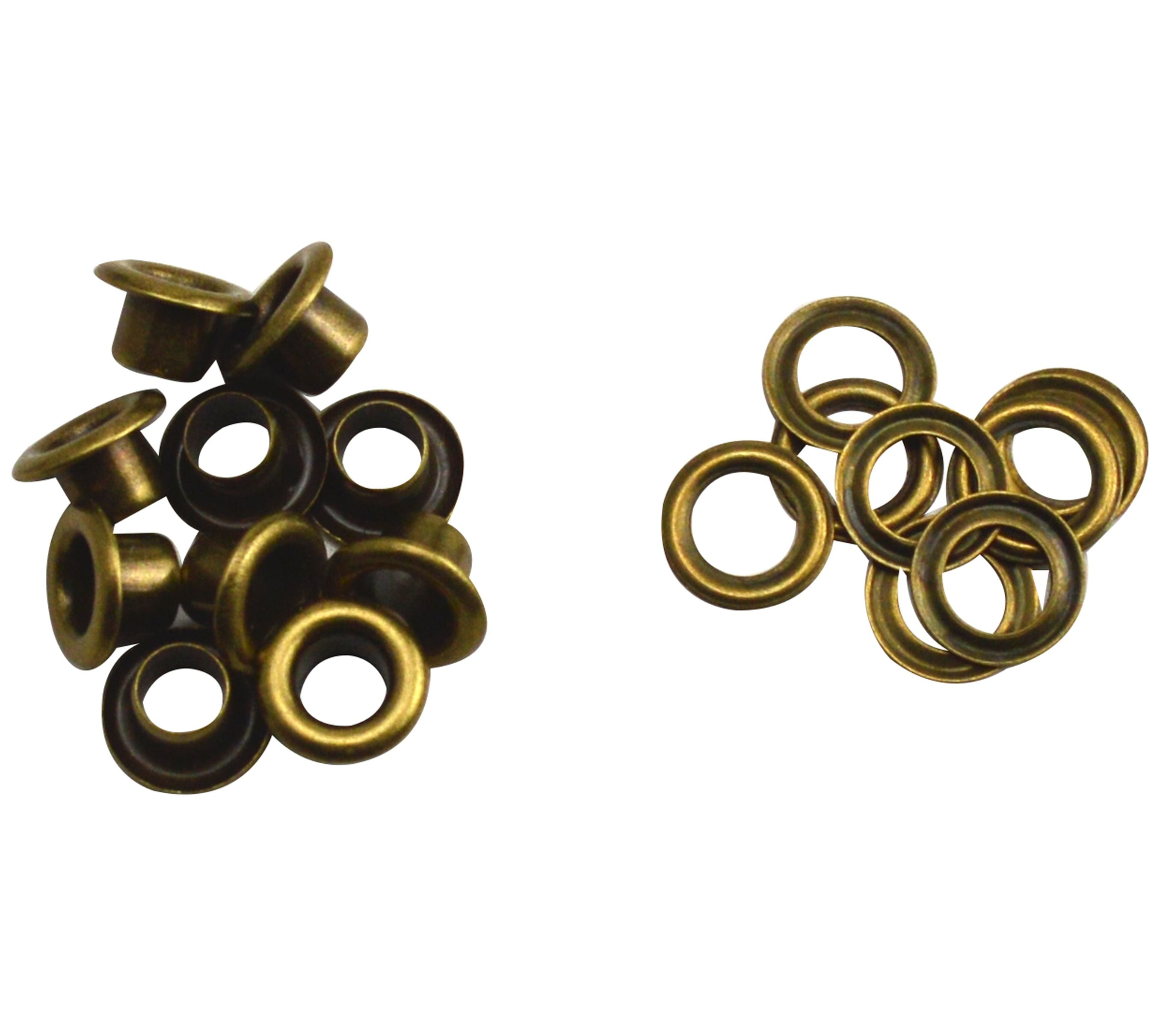 Fenggtonqii 3.5mm Hole Diameter Bronze Grommets Eyelets with Washer ...