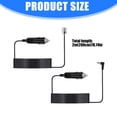 ABS 12V Car Power Cord Detector Power Cord 2Meter Long With Easy ...