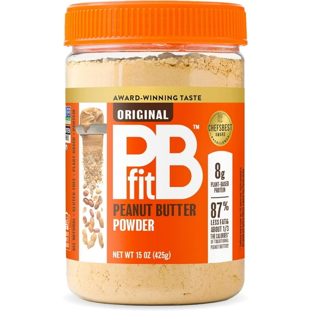 PBFIT Original Peanut Butter Powder, 15 Oz | Mantequilla de Mani ...
