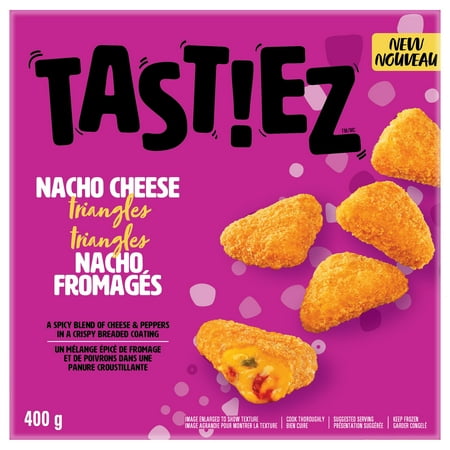 TASTIEZ™ Nacho Cheese Triangles, 400g - Walmart.ca