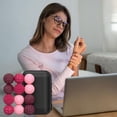 12Piece Massage Hand & Stress With Carrying Textured For Muscle Trigger ...