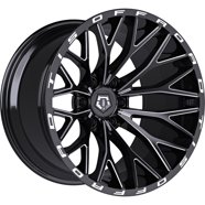 TIS 544BM 22x12 Gloss Black Milled Wheel 6x135/6x5.5 - Exceptional ...