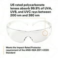 3M™ SecureFit™ Protective Eyewear SF201AF, Clear Lens, 20 EA/Case ...