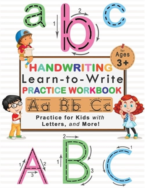 Pre-Owned ABC Handwriting Practice Workbook for Kids: Alphabet ...