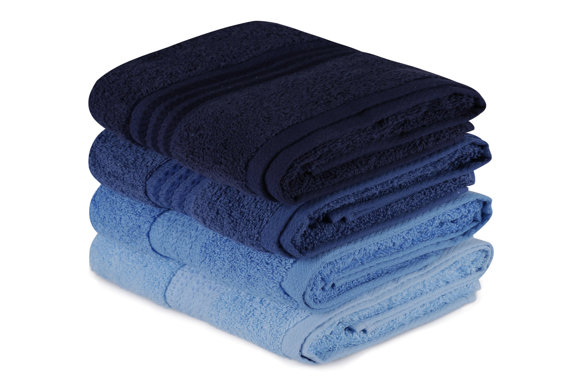 Hobby - Rainbow - Dark Blue, Blue, Light Blue Hand Towel Set - Walmart.com