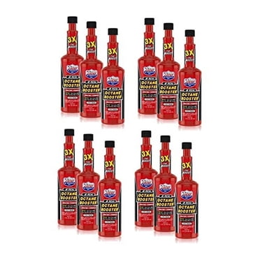 Lucas Oil Octane Booster, 12 Btls/15 oz, Fuel Gasoline Power Motor ...
