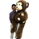 4 Foot Giant Stuffed Monkey 48 Inches Soft 122 cm Big Plush Huge Cuddly ...