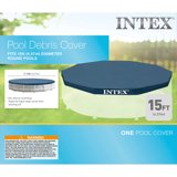 Intex 15ft x 42in Prism Frame Above Ground Swimming Pool Set with ...