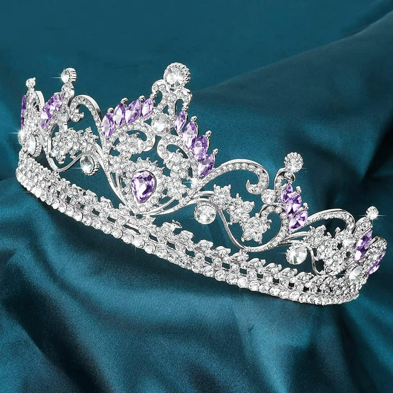 Purple Tiara For Weddings