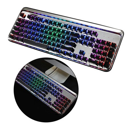Crystal Pudding for Mechanical Keyboards Full 108 Key Set Gaming ...