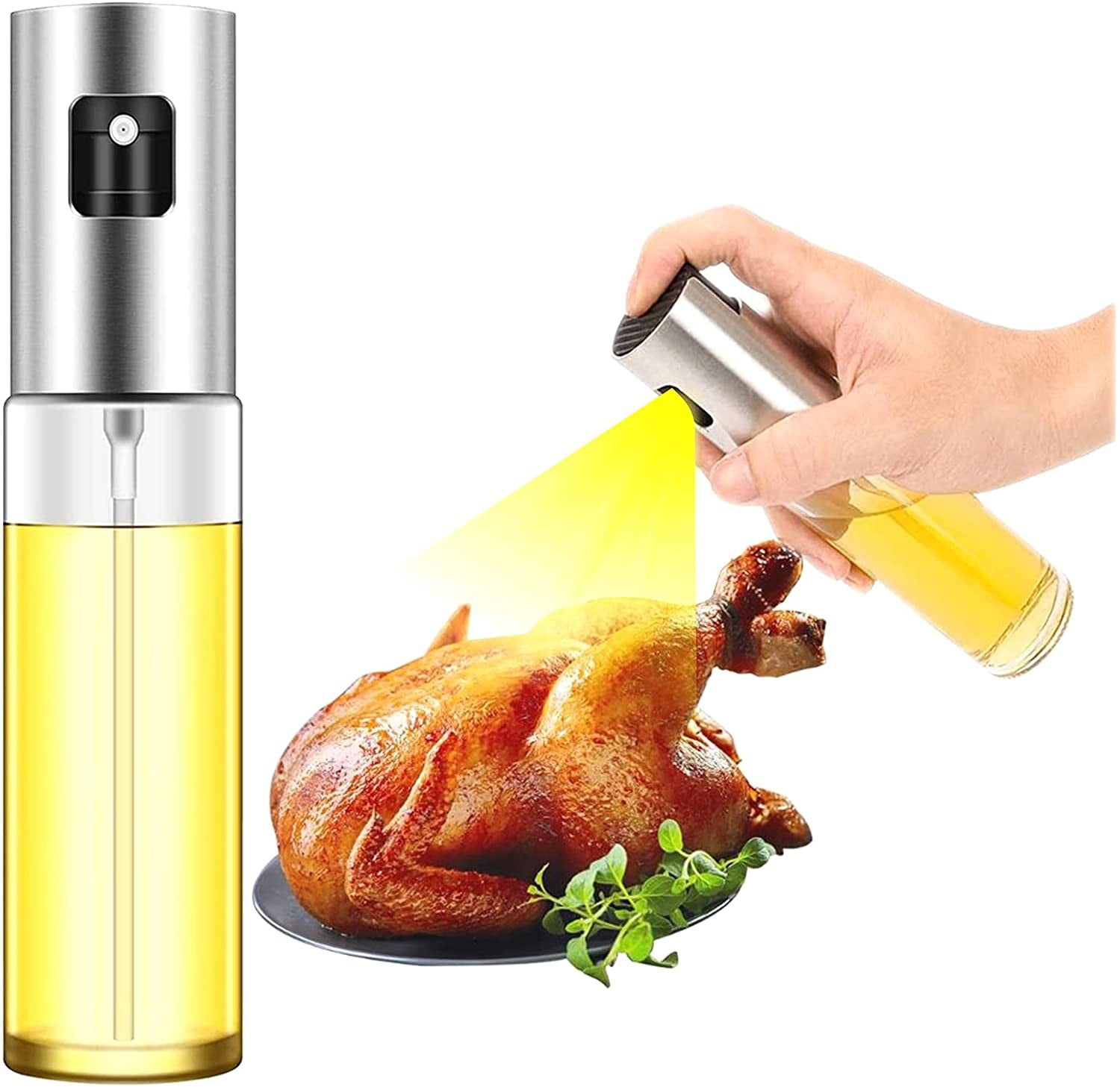 Cooking Oil Sprayer Olive Oil Sprayer for BBQ Kitchen Baking - Walmart.com