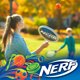 Nerf Foam Tennis Set for Kids - 2 Player Kids Tennis Set - Jumbo ...