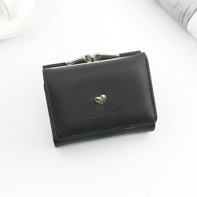 CherryHome Slim Wallet Multi-slots Minimalist Wallet Coin Purse Money ...