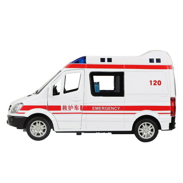 Ambulance Model,1:36 Hospital Rescue Ambulance Diecast Ambulance Model ...