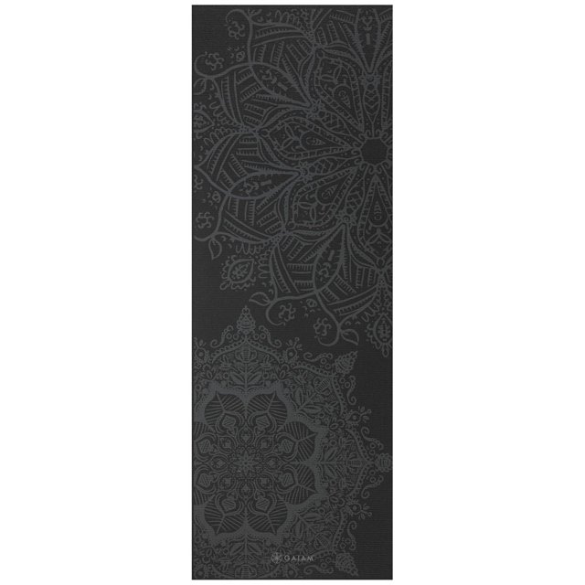 Gaiam 6mm Premium Printed Yoga Mat - Midnight Mandala - Walmart.ca
