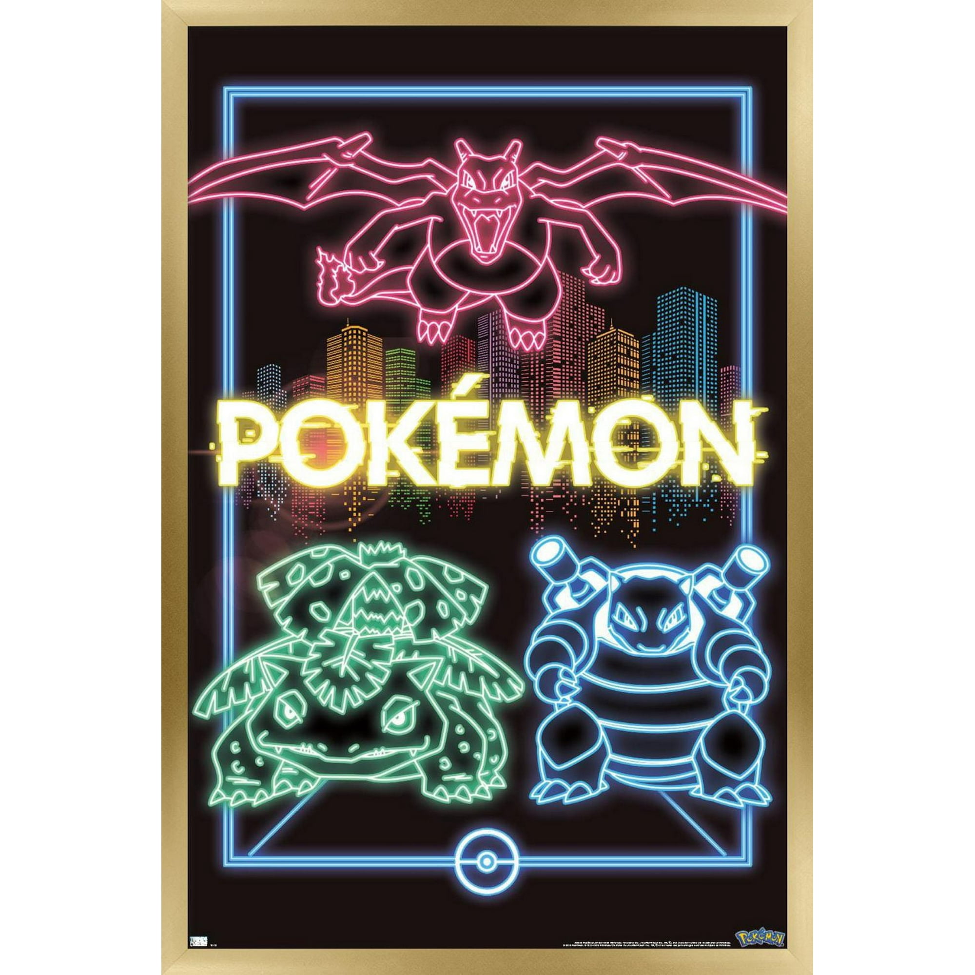 Click here for Trends International Pokémon - Neon Group Wall Pos... prices